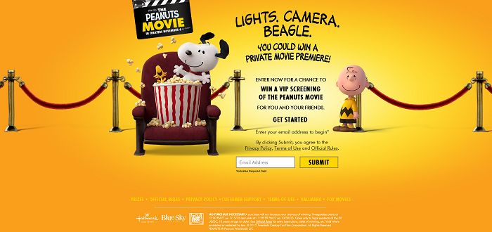 3 Sweepstakes That Will Help You See The Peanuts Movie When It’s Out