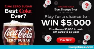 Coca-Cola Best Sweeps Ever Sweepstakes 2022