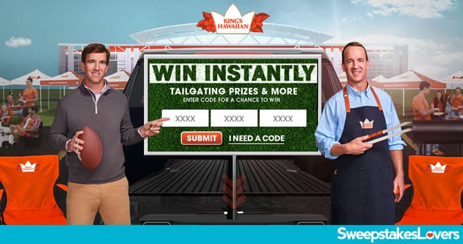 KINGS HAWAIIAN Slider Sunday Instant Win Game 2023