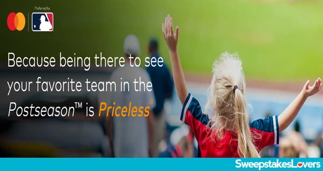 Mastercard MLB Postseason Sweepstakes 2023