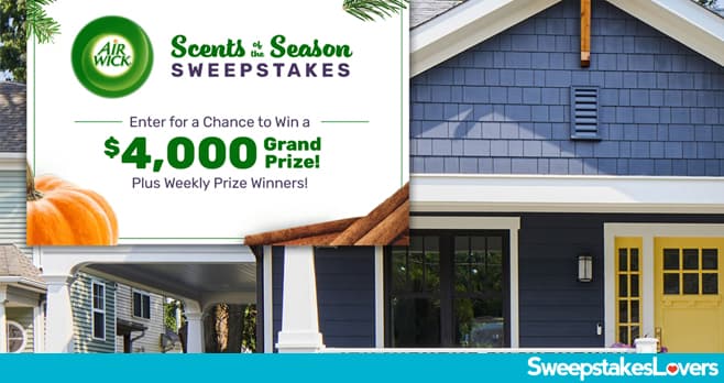 Food Network Airwick Scents of the Season Sweepstakes 2023