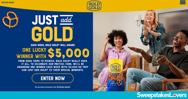 Rold Gold Just Add Gold Sweepstakes 2023