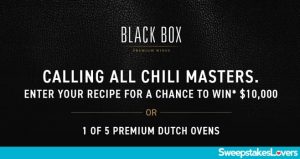 Black Box Chili Contest 2024: Calling all Chili Masters!