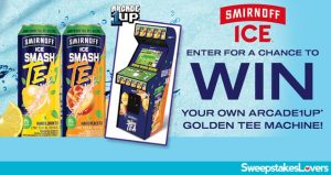 Smirnoff ICE SMASH Golden Tee Sweepstakes 2024