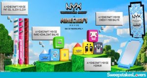 NYX Professional Makeup A Minecraft Movie Sweepstakes 2025