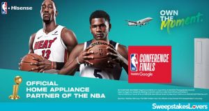 Hisense NBA Conference Finals Sweepstakes 2025 (WinWithHisense.com)
